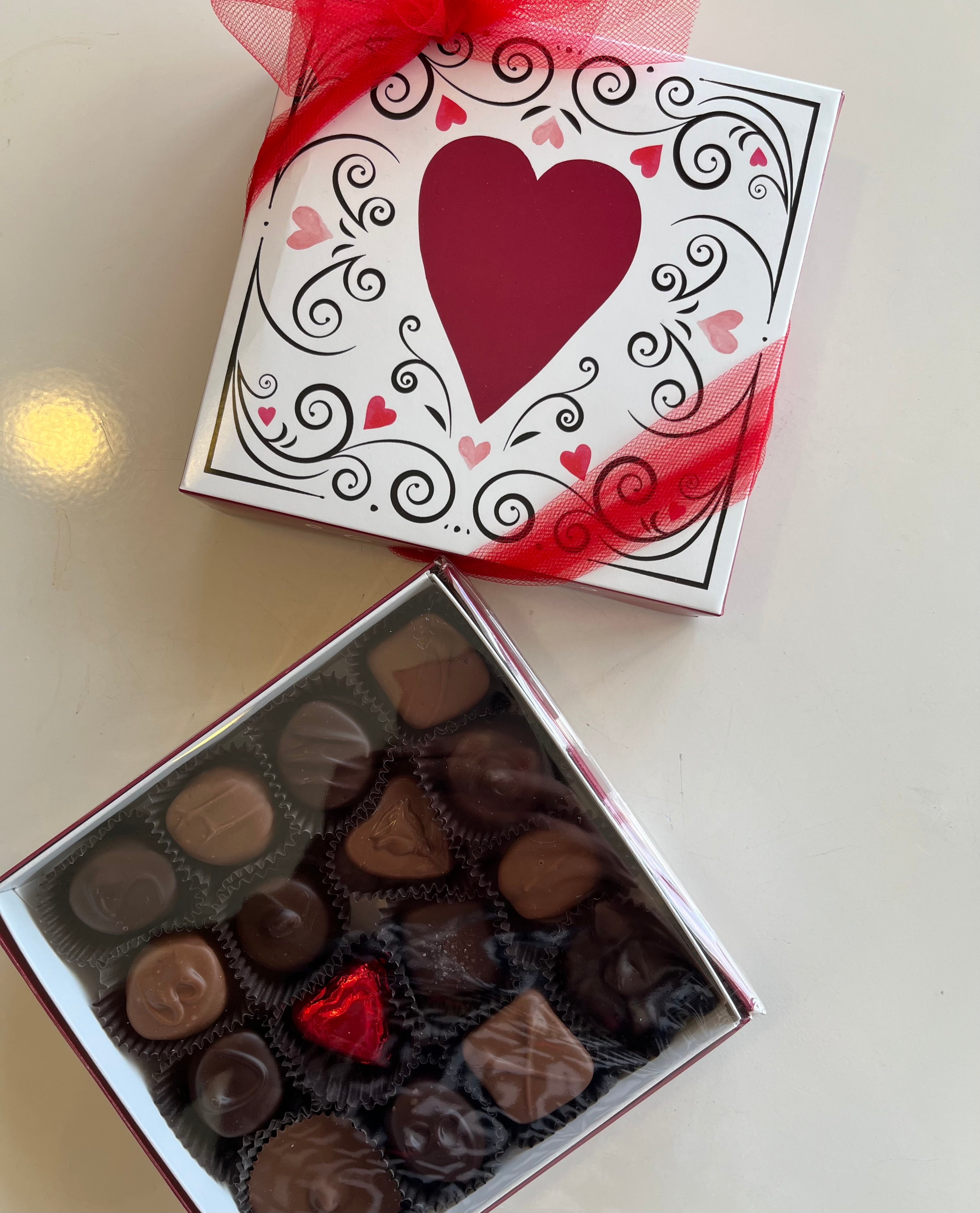 Hearts All Over Valentine Assortment – The Chocolate Delicacy